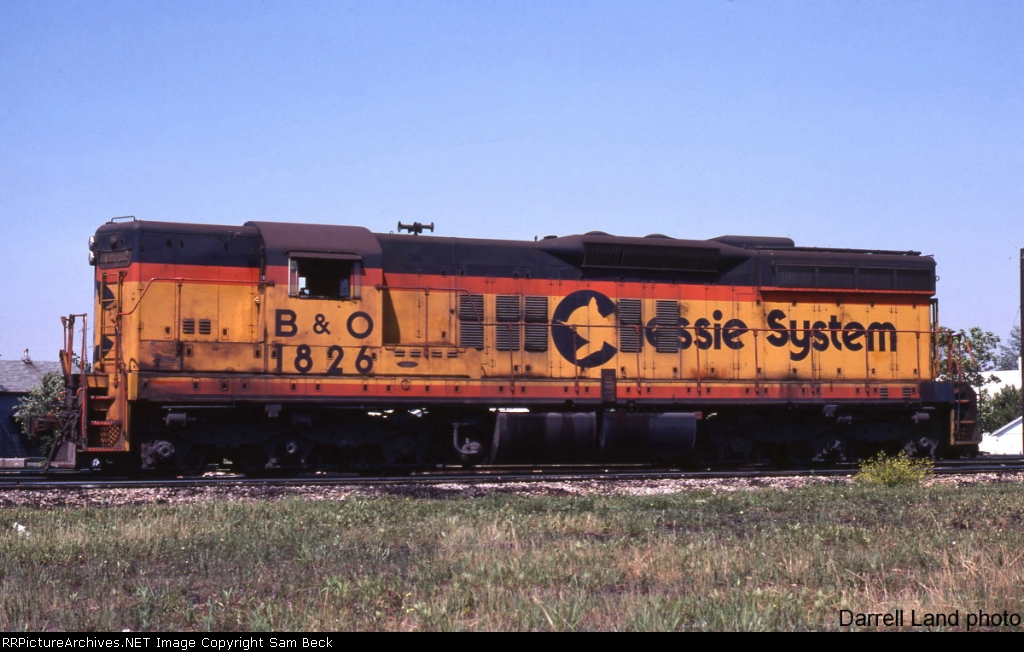 B&O 1826--SD7